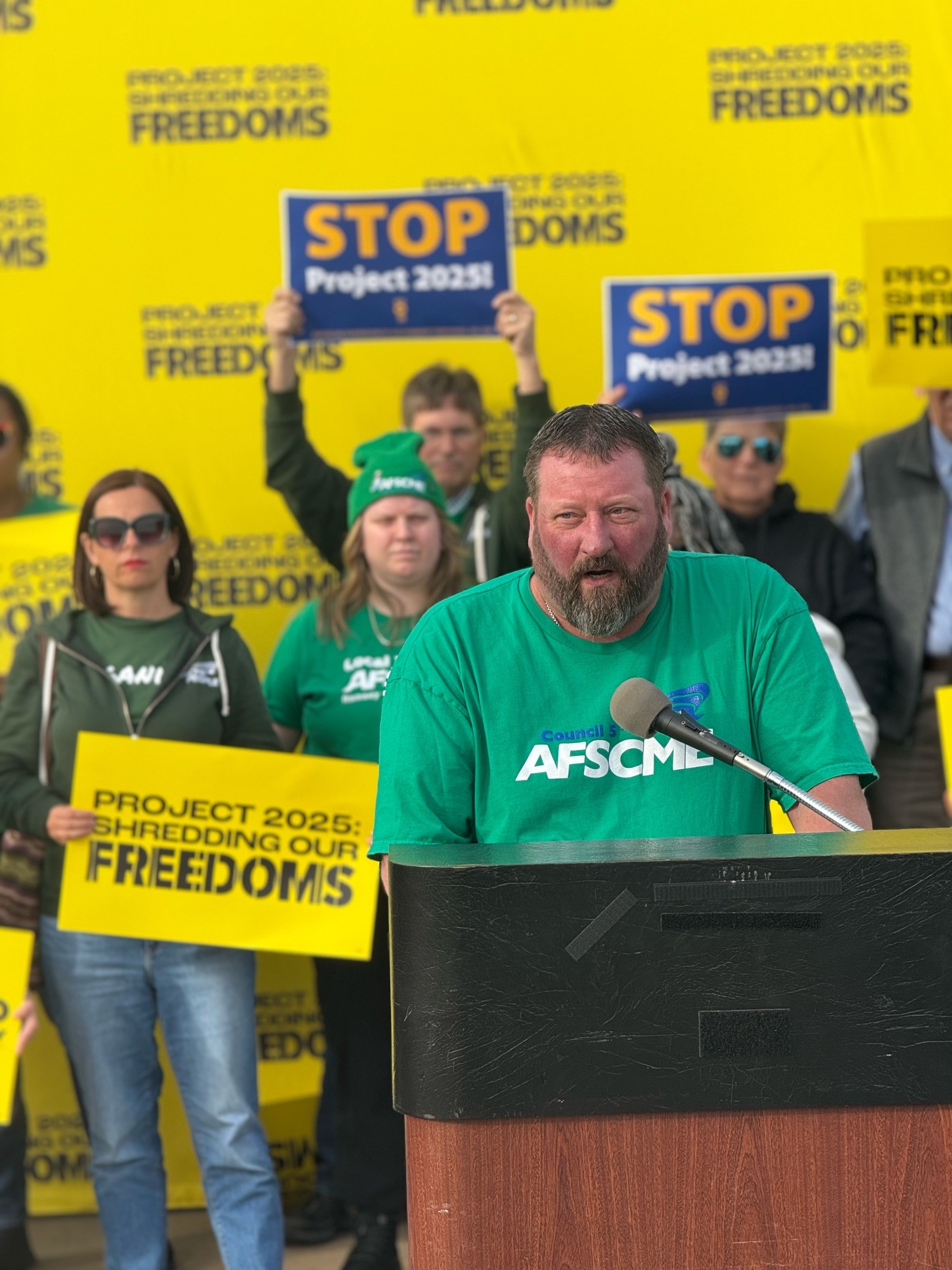 At ‘shred’ event, Minnesota union members sound the alarm on Project ...