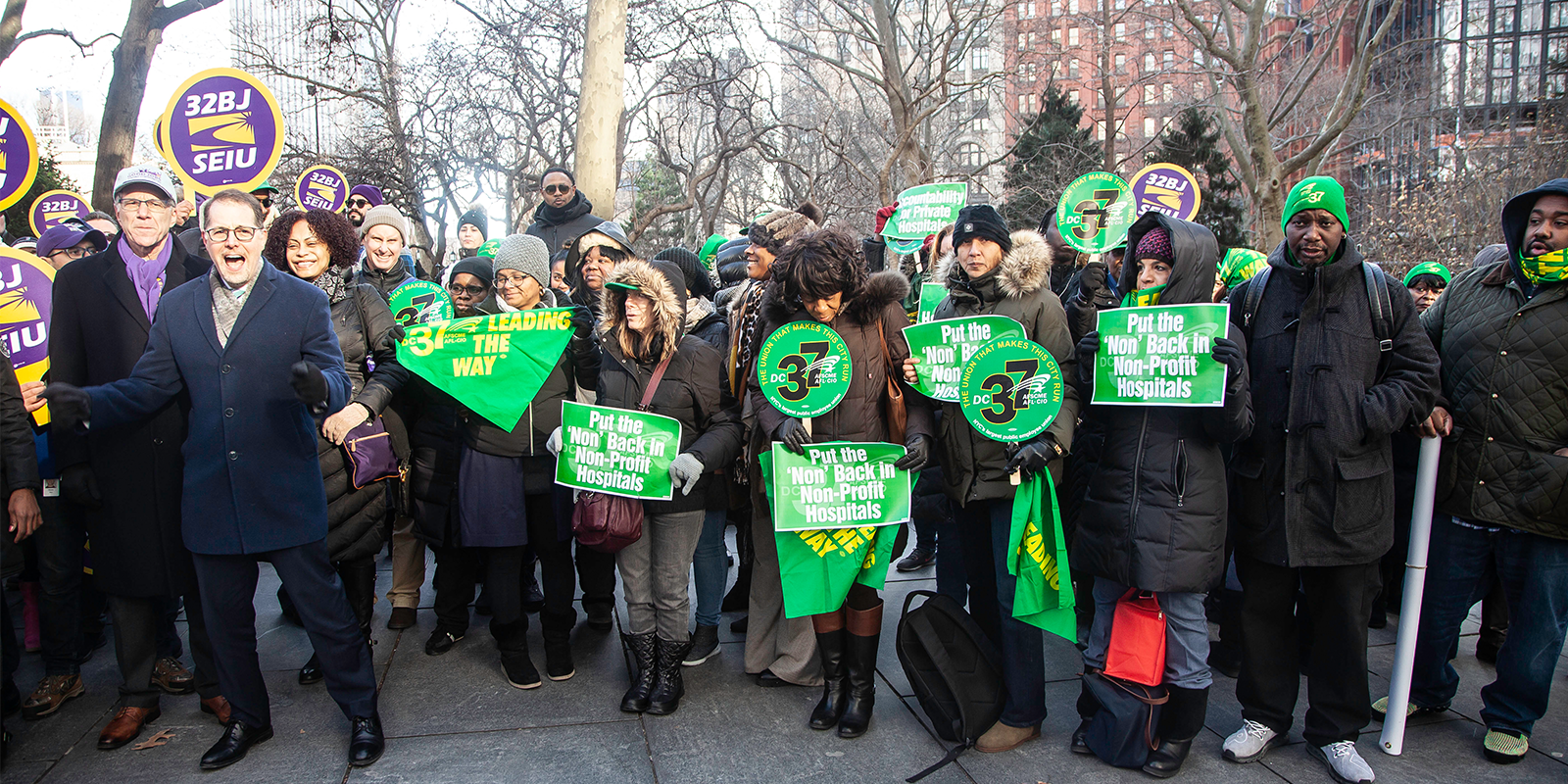 DC 37 Members Demand Accountability From NYC s Private Hospitals